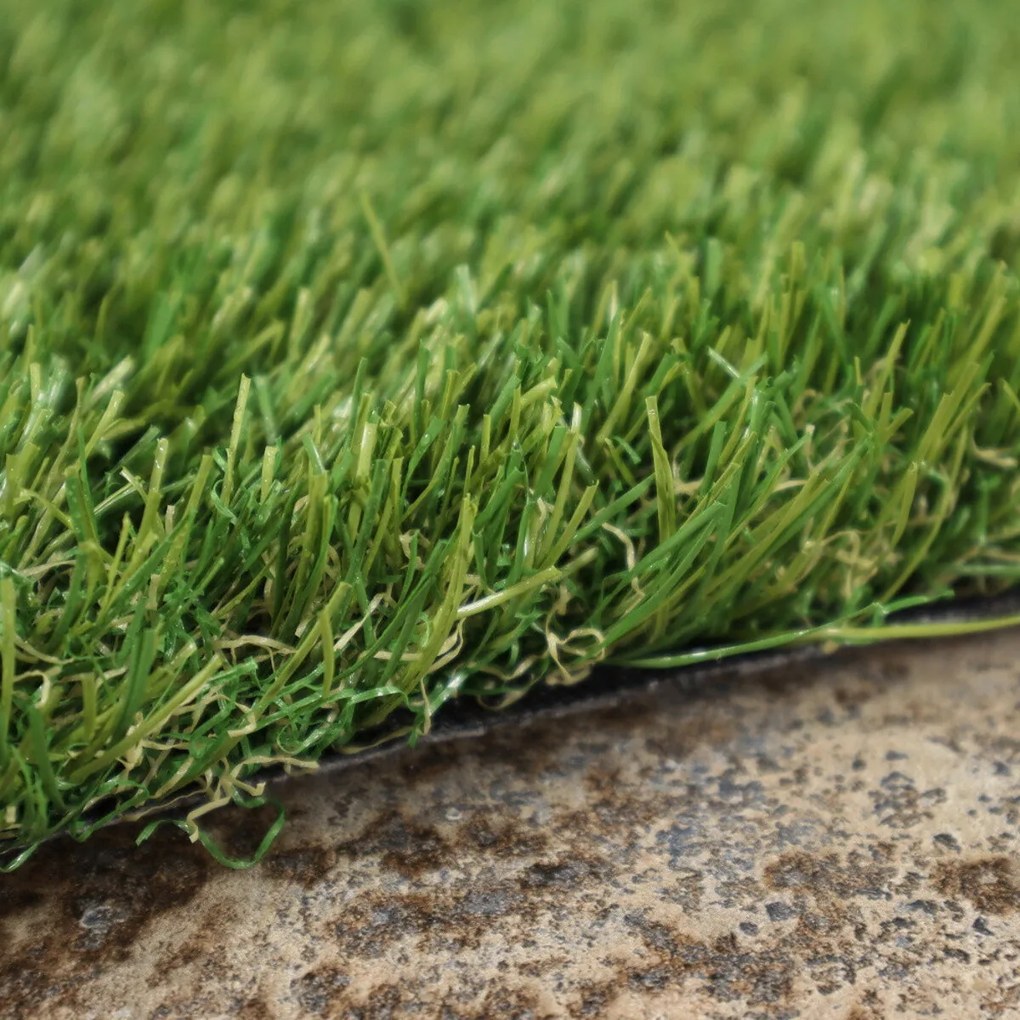 Europe Grass, Umělá tráva Rosalia, vyříznout kruh, šíře 4m, zelená