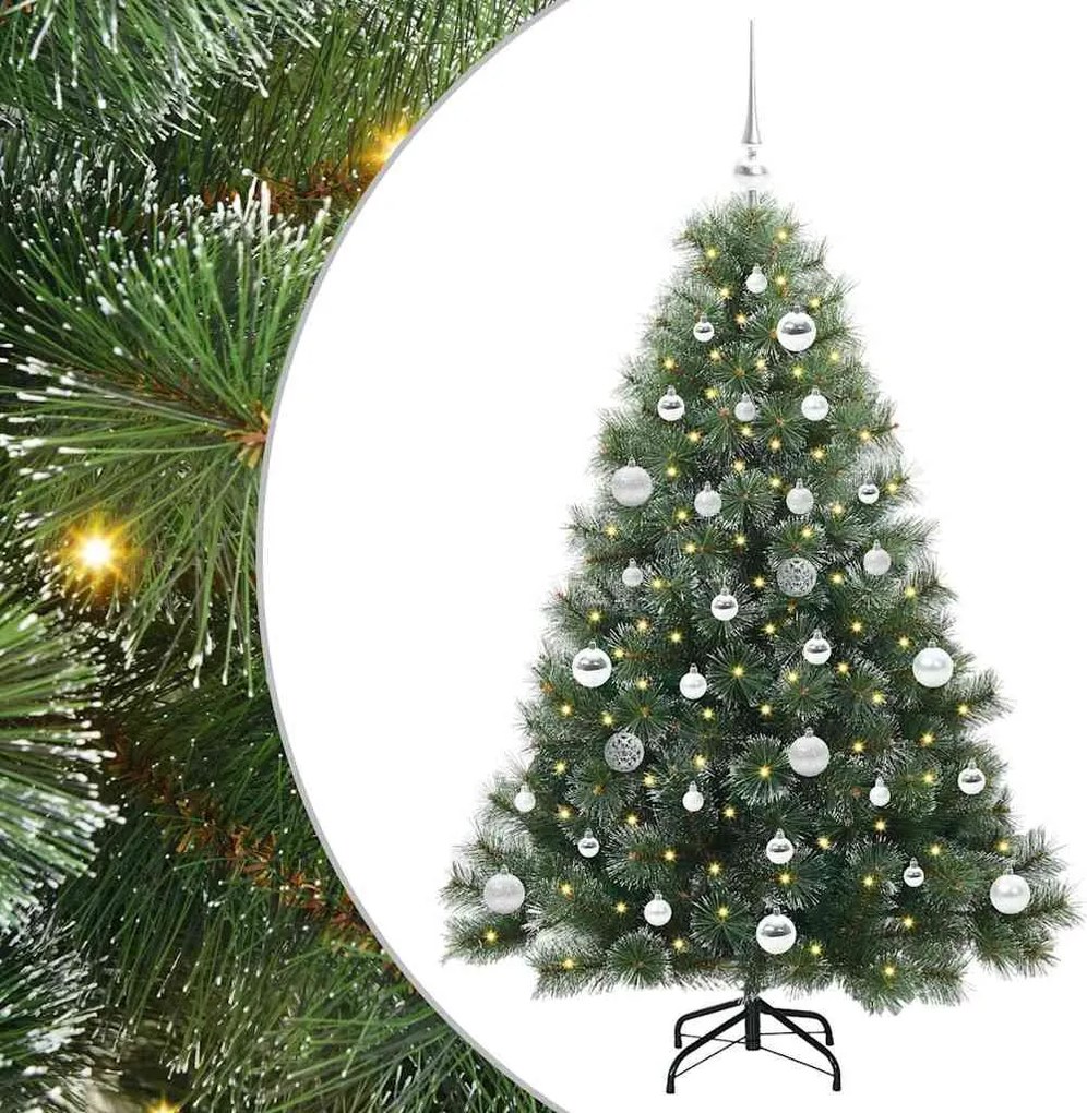 Umělý vánoční stromeček s stojanem Zelená 150 cm PE a PVC 3397840