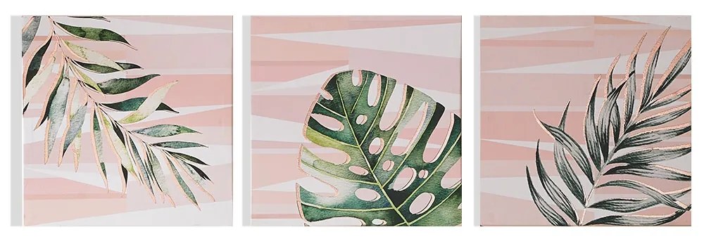 Set bezrámových obrazů Luscious Leaves 104579, Wall Art, Graham Brown