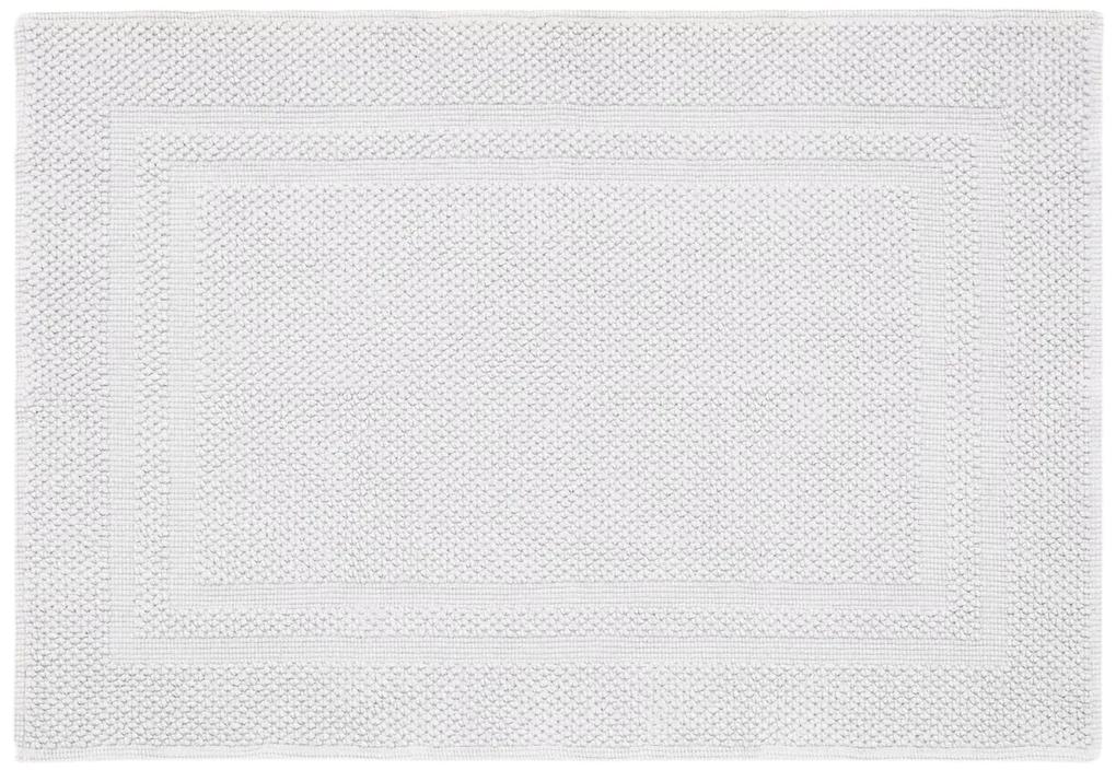 Bílá bavlněná koupelnová předložka Kave Home Yanay 50 x 70 cm