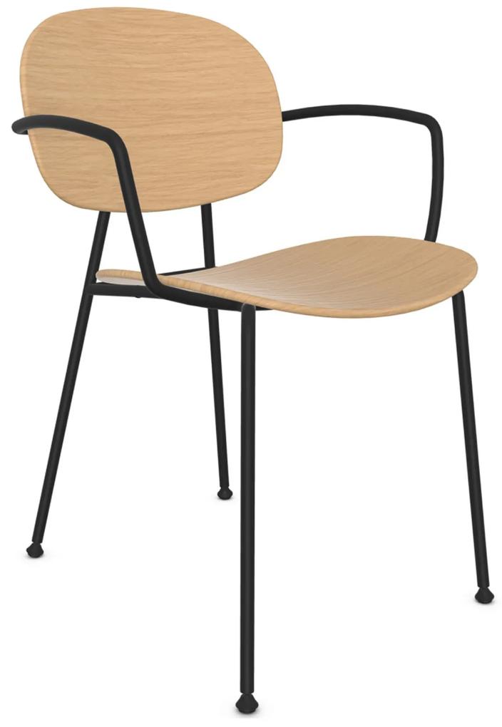 Infiniti designové židle Tondina Wood Armchair