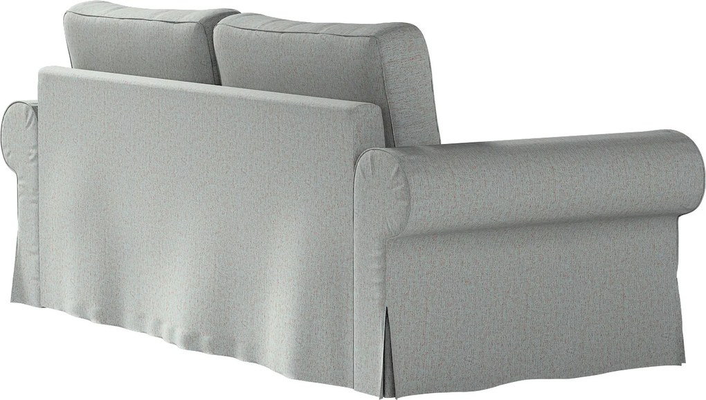Potah na pohovku IKEA Backabro, 3-místná, rozkládací barva modrá látka pletený vzor