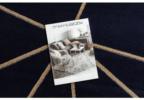 Dywany Luszczow Kusový koberec EMERALD EXCLUSIVE 1013 geometrický tmavě modrý / zlato Rozměr koberce: 280 x 370 cm