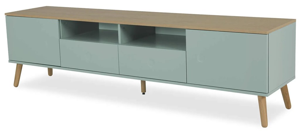 Tv stolek todo 192 x 54 cm mentolový MUZZA