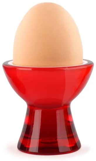 Červený kalíšek na vejce Vialli Design