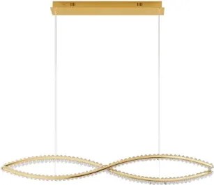 Závěsné LED svítidlo NOVA LUCE AURELIA 95W 3500K 9019724 stmívatelné Triac