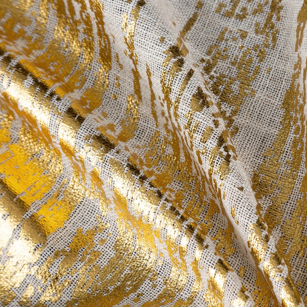 ZATEMŇOVACÍ ZÁVĚS NA KROUŽCÍCH IMANI 135X250 CM VZOROVANÁ