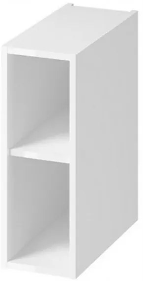 Cersanit Larga, závěsná otevřená skříňka 20cm, bílá, S932-088