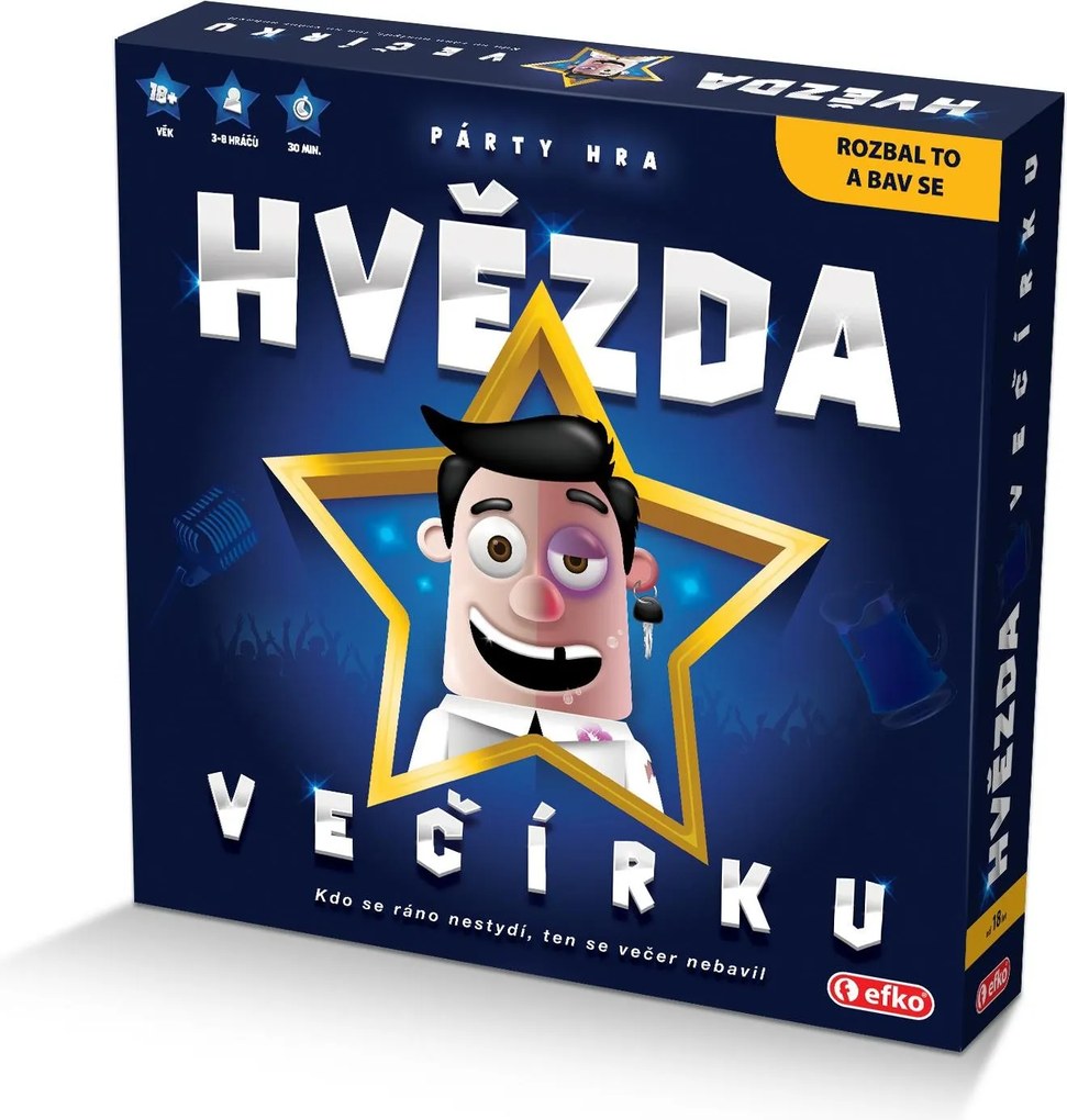 Společenská hra hvězda večírku