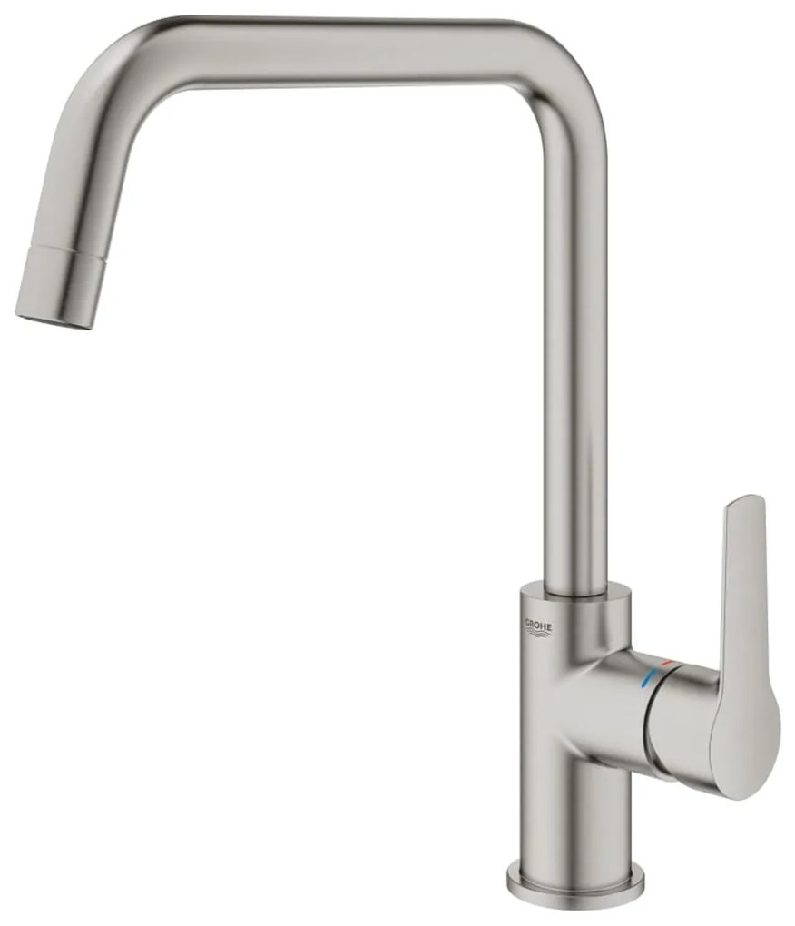 Dřezová baterie Grohe Start s otočným ramínkem supersteel 30470DC0