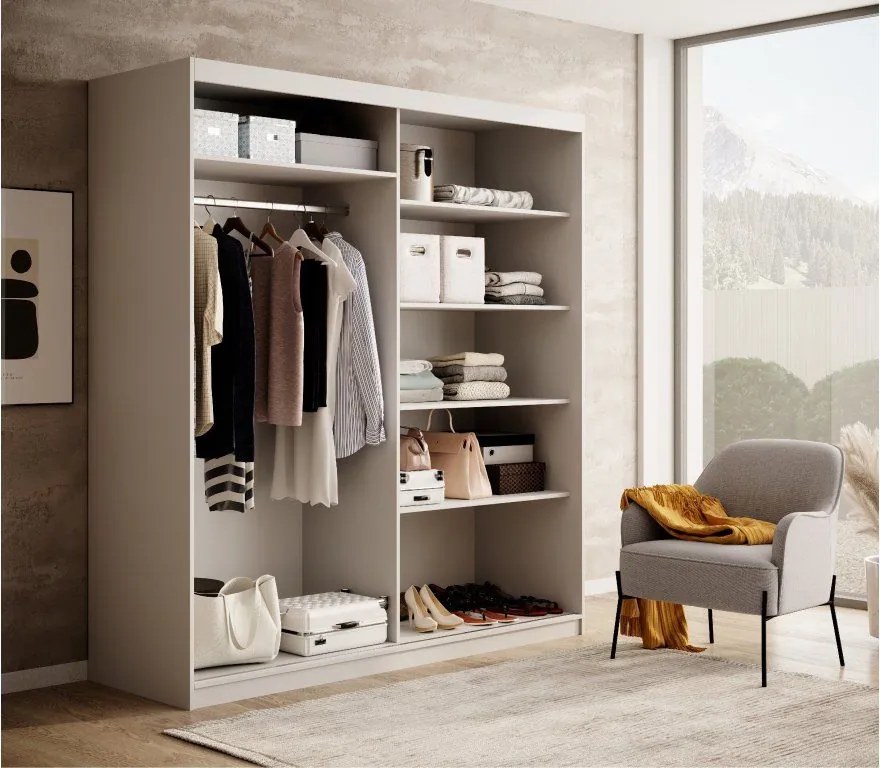 ADRK Furniture Posuvná skříň Delia 180 ADRK-SW-DEL-W-180