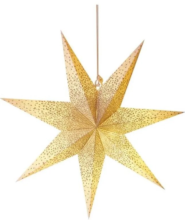 EMOS | Vánoční dekorace 1xE14/25W/230V pr. 60 cm zlatá | EMS683