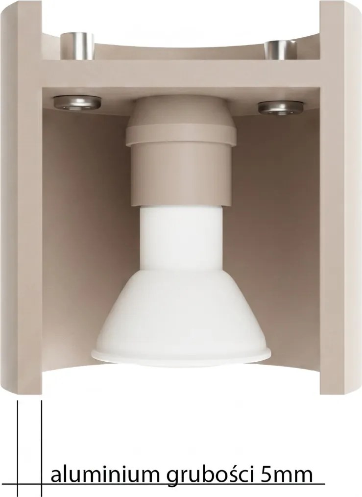 Sollux Lighting Stropní svítidlo ORBIS 2 taupe