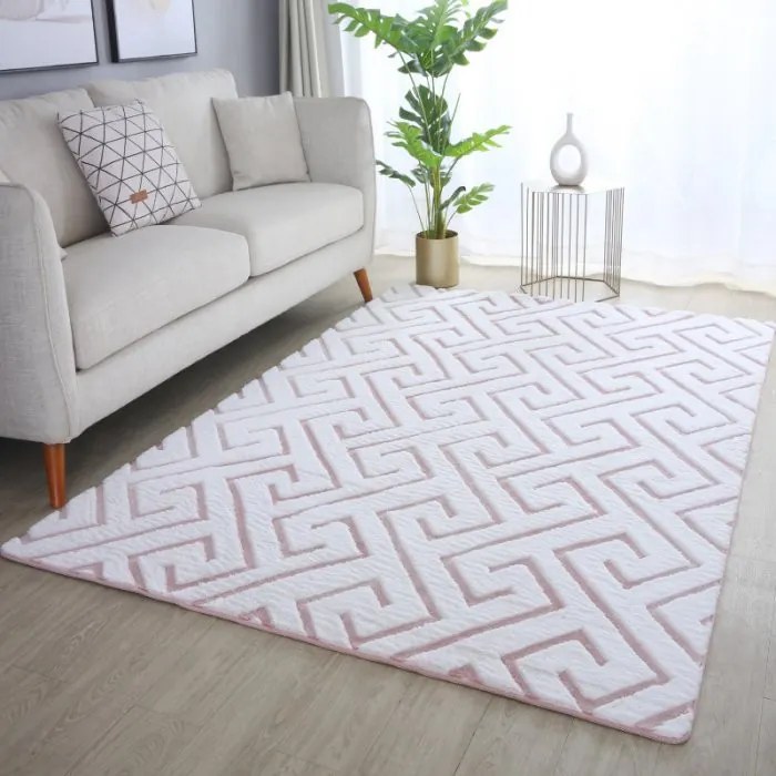Vopi | Kusový koberec Vision 5121 rose - 160 x 230 cm