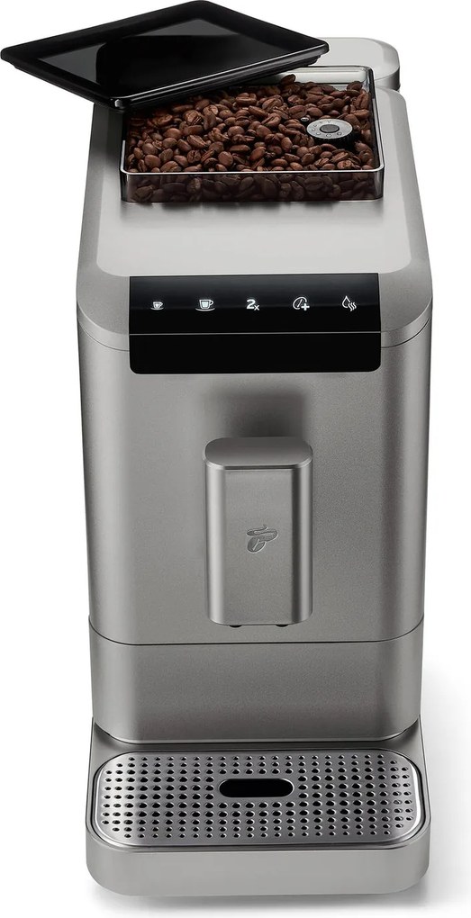 Tchibo - »Esperto2 Caffè« plnoautomatický kávovar, titanově stříbrný