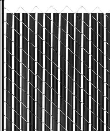 Lamely s uzamykáním zespodu pro zajištění soukromí VEVOR, 2350 × 36,5 × 7,8 mm