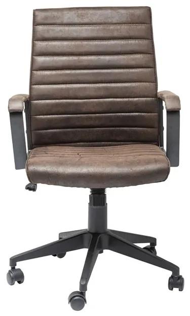 KARE DESIGN Kancelářská židle Labora Brown 105 × 57 × 61 cm