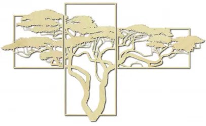 Strom života v trojdílné interpretaci pro interiér I SENTOP PR0219 3 piecess