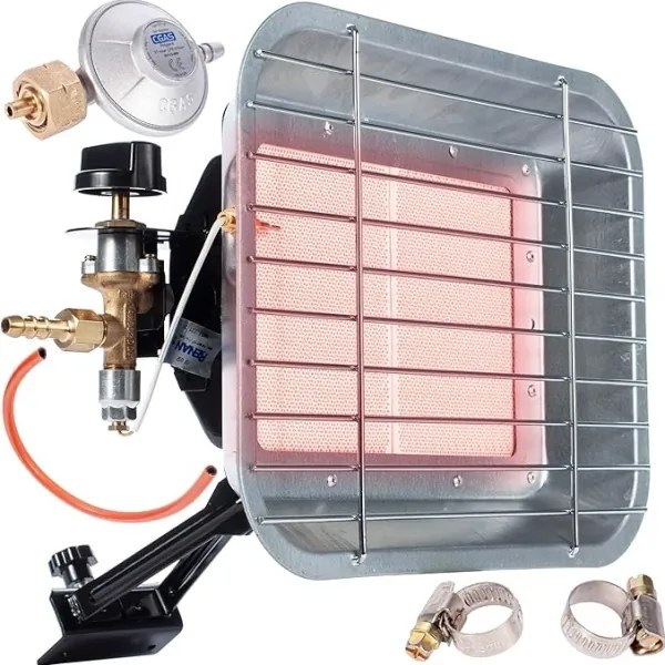 Plynový keramický ohřívač 4500W