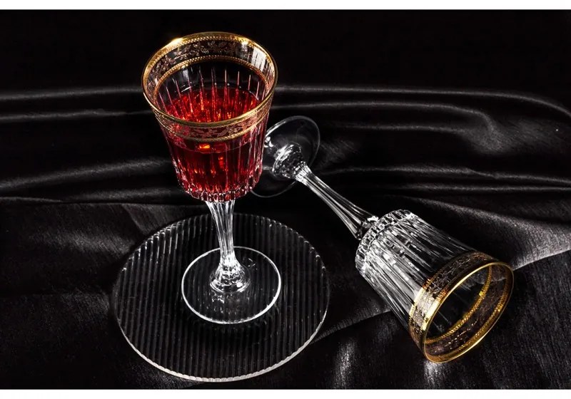 BOHEMIA PRESTIGE DORATO SKLENICE NA VÍNO 230ML SADA 6 KS
