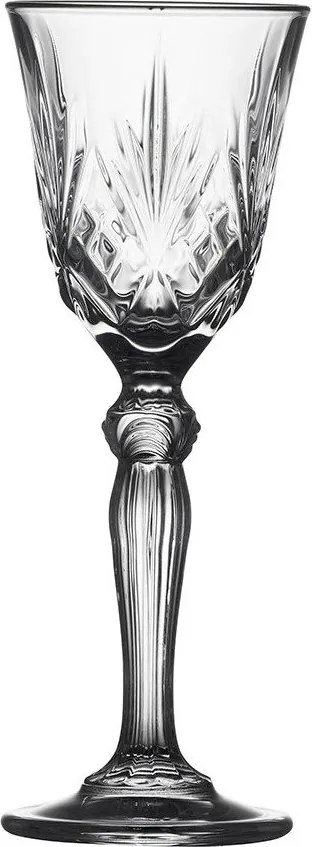 Křišťálové skleničky v sadě 4 ks na likér 50 ml Melodia – Lyngby Glas