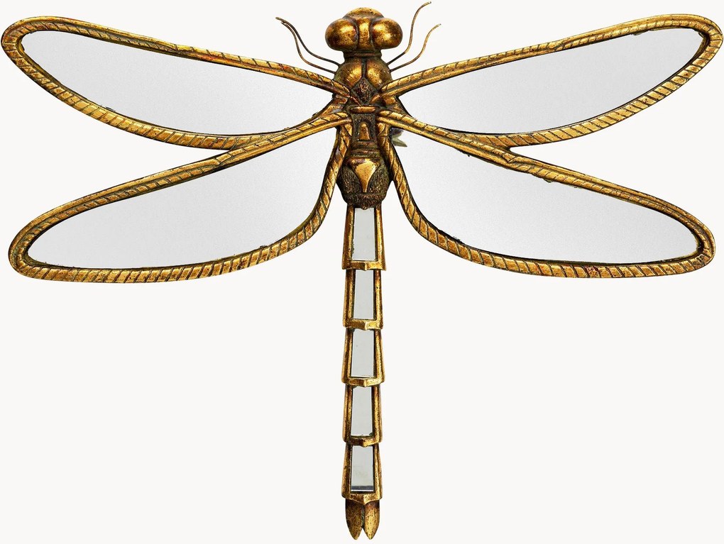Zrcadlová nástěnná dekorace Dragonfly