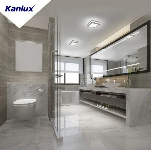 Svítidlo Kanlux JURBA DL-218L 2x18W E27 matný chrom 08981