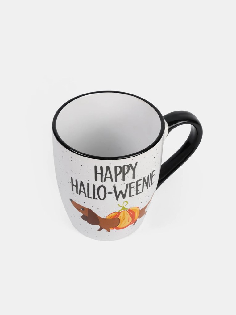 Sinsay - Keramický hrnek s uchem na Halloween - bílá