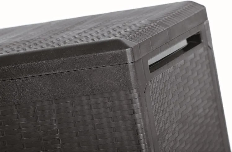 Zahradní box RATANO 114 cm - 290 L antracit