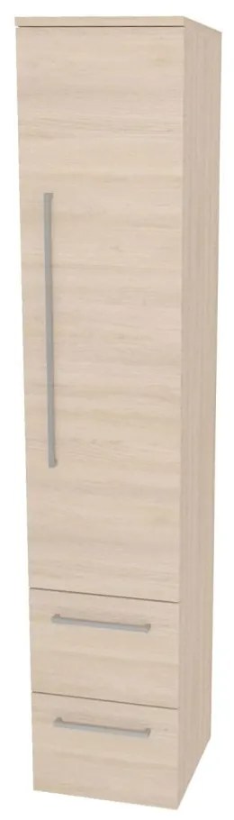 Mereo Mereo, Bino, koupelnová skříňka vysoká 163 cm, pravá, Multidecor, CN698JHS2