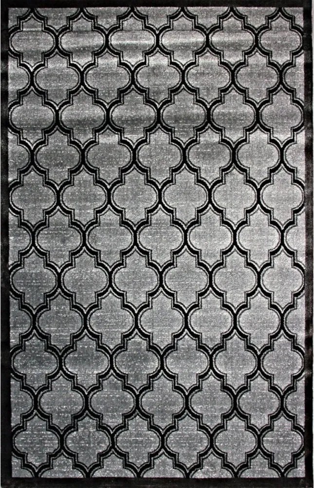 Kusový koberec Anabel tmavě šedý, Velikosti 133x190cm