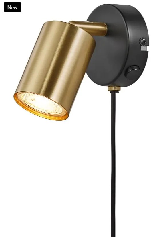 Nordlux Nástěnná lampa Explore 7W Barva: Černá