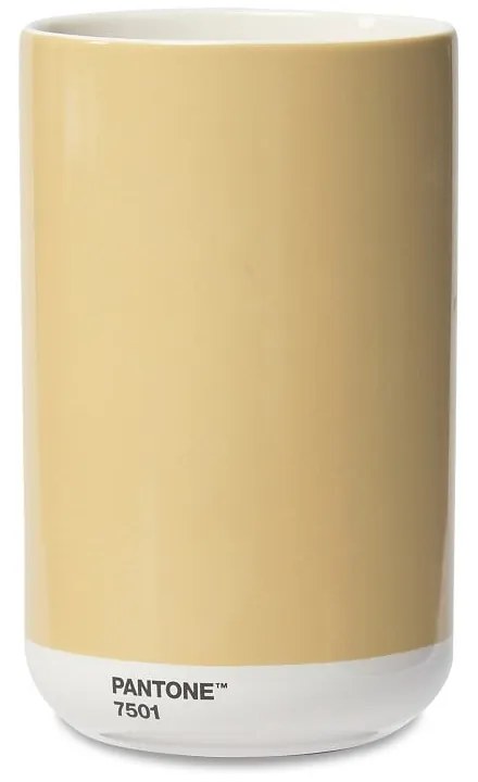 Béžová keramická váza Cream 7501 – Pantone