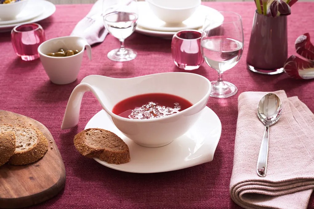 Villeroy&Boch Villeroy & Boch Flow miska s úchytem, 23,7 × 16 × 9 cm, 420 ml