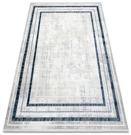 Dywany Luszczow Kusový koberec moderní DUKE 51523 krémová / modrá Rozměr koberce: 160 x 220 cm