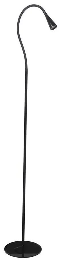 Polux LED Stojací lampa MONACO 1xLED/4,2W/230V černá SA1443