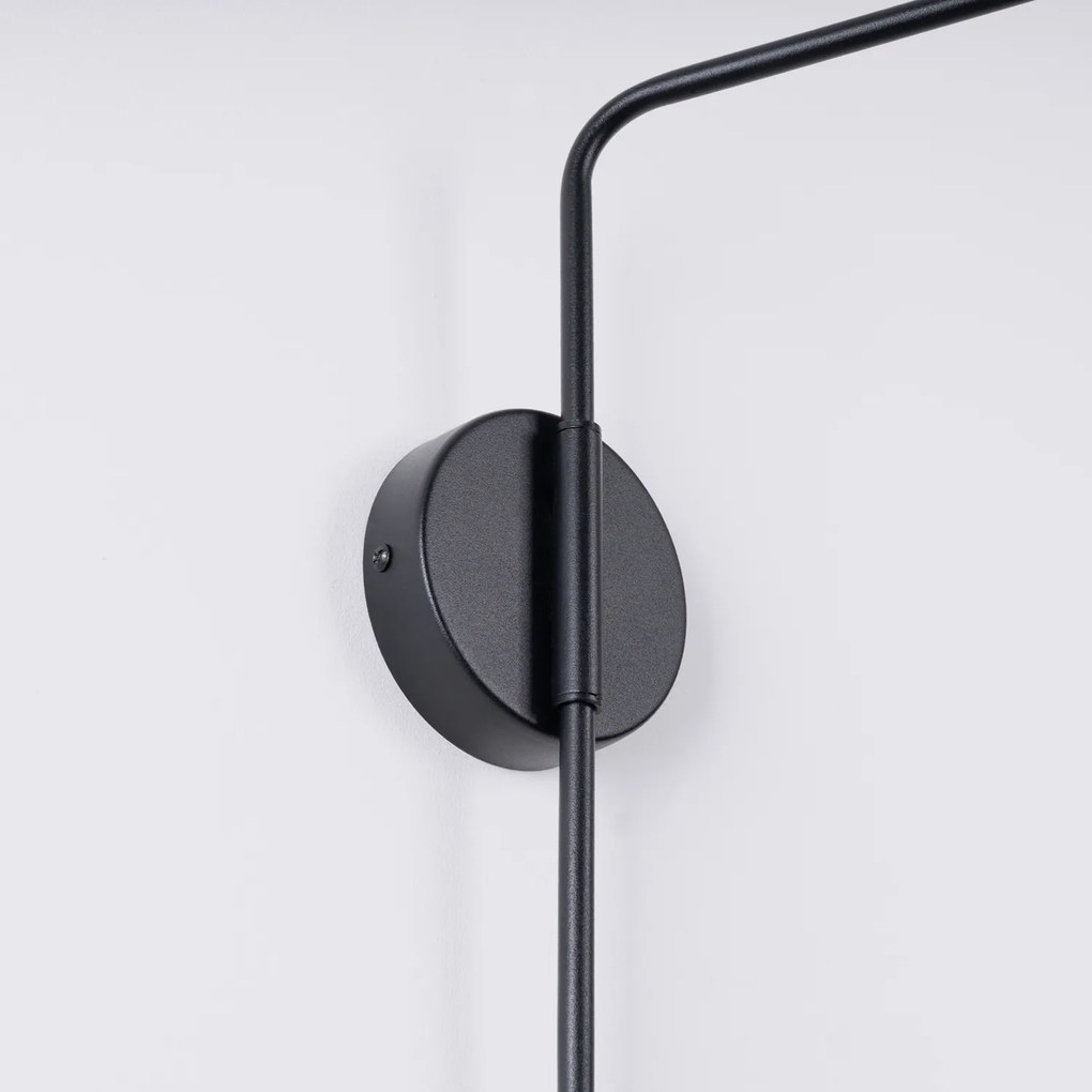Sollux Lighting Nástěnné svítidlo NOX černé