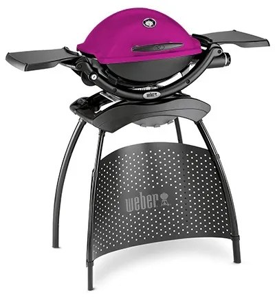 Plynový gril Weber Q 1200 Stand (fuchsiový)