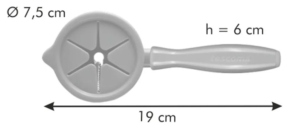 TESCOMA Kráječ nudliček PRESTO CARVING
