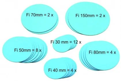 3D nálepky a samolepky zrkadlové, dekoračné nálepky I SENTOP SV000002S- 600x400x3 mm HEU-