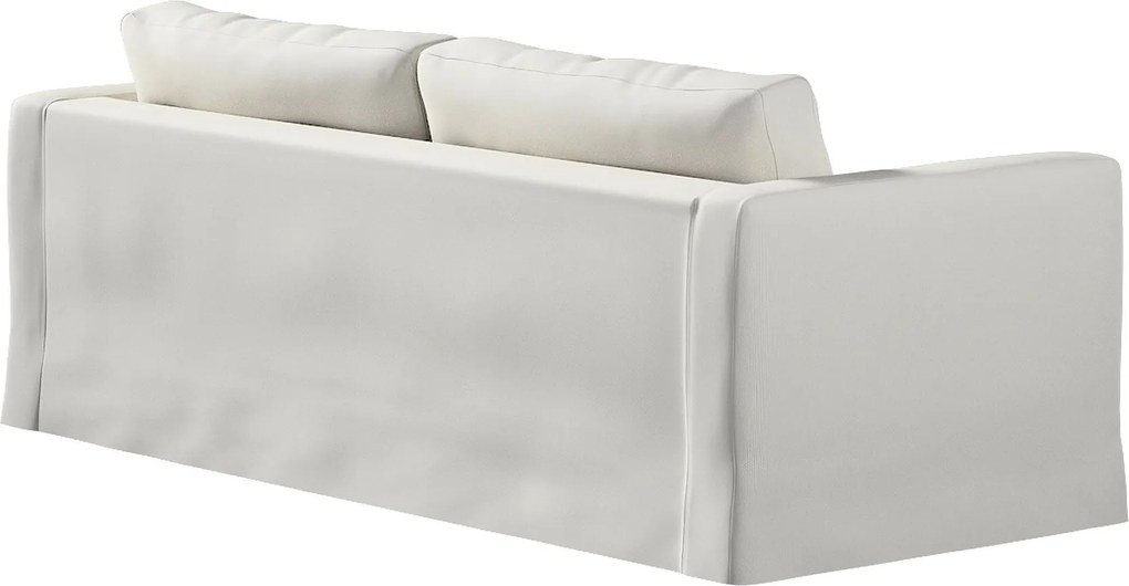 Potah na pohovku IKEA Karlstad 3-místná, nerozkládací, dlouhý barva šedá látka pletený vzor