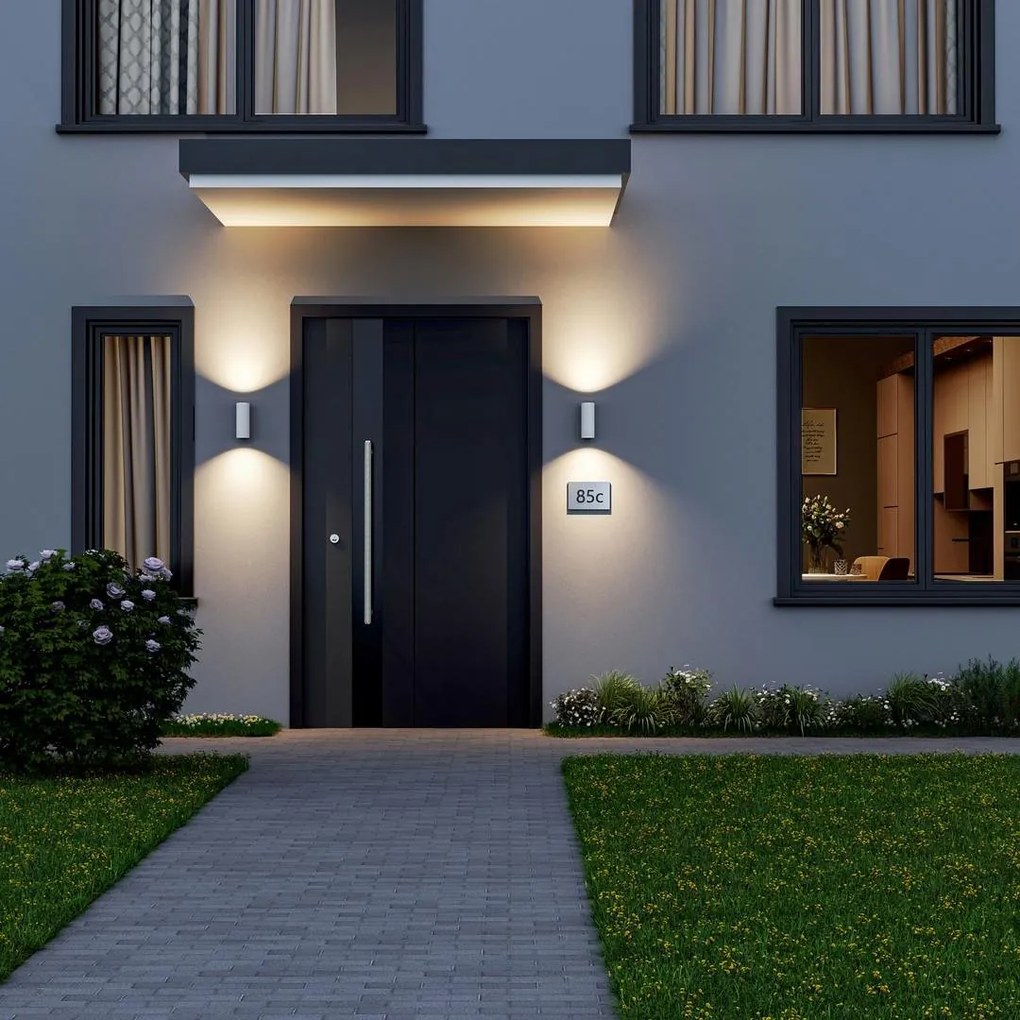 IMPR 731225 Deko-Light nástěnné přisazené svítidlo Can IP65 up & down, 2x 7,5 W GU10, bílá - DEKOLIGHT