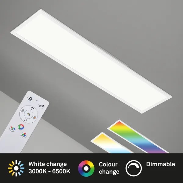 Brilo - LED RGBW Stmívatelné stropní svítidlo SLIM LED/40W/230V + DO