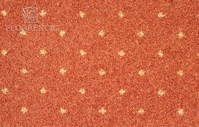 ITC  koberec Akzento 65  metráž - oranžová