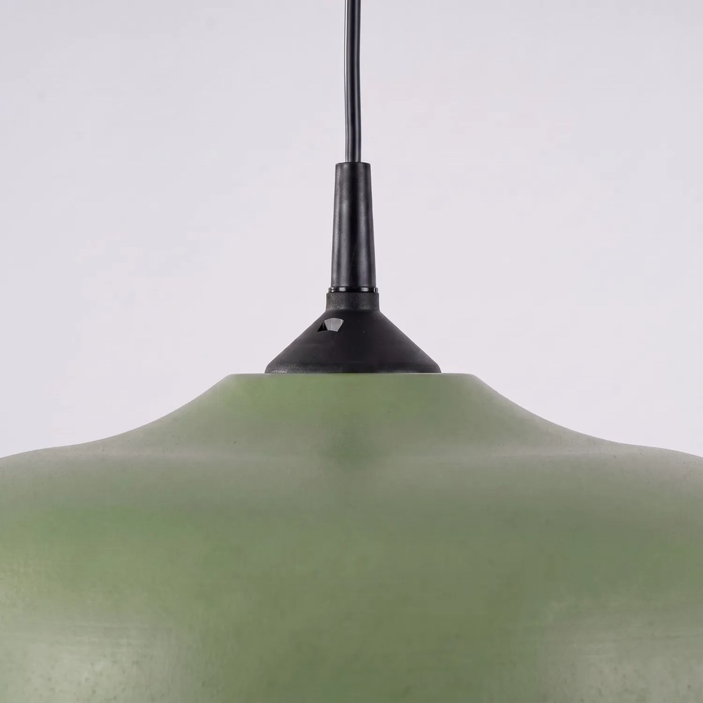 Sollux Lighting Závěsné svítidlo GINA olivově zelené