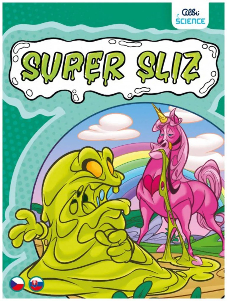 ALBI SCIENCE Super sliz kreativní set výroba slizu v plechovce alreb