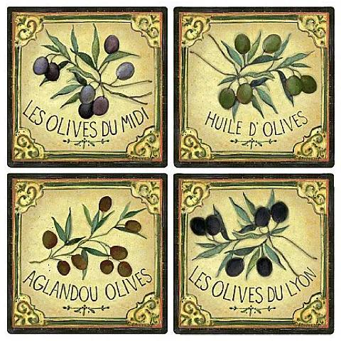 Dekorace do kuchyně. Provence obrázky Olivy. | BIANO