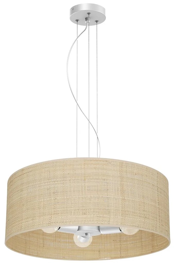 Závěsné svítidlo Marshall, 1x ratanové stínítko, (fi 50cm), w