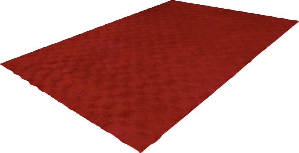 Kusový koberec Diamond Cut 800 Red, 80x150, červená, obývacia izba, Obsession
