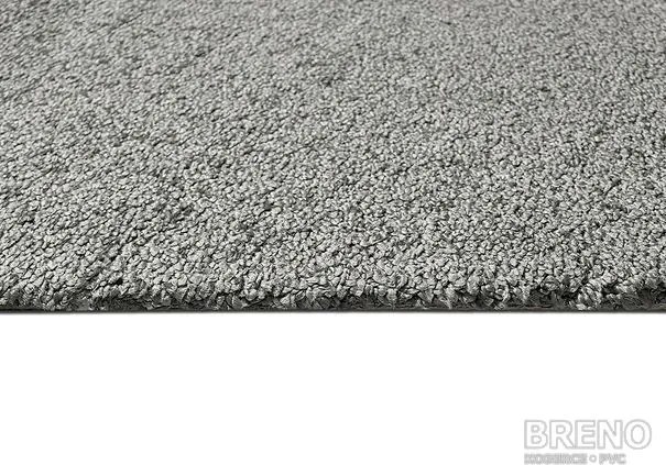 Breno Metrážový koberec KIAMA 97 šedý, šíře 500 cm, Šedá
